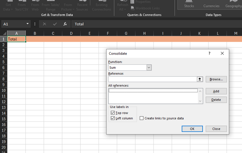 How to consolidate data in Excel: Everything you need to know | Prophix