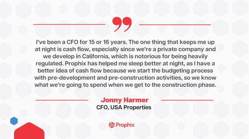 Real customer reviews on cash flow software | Prophix