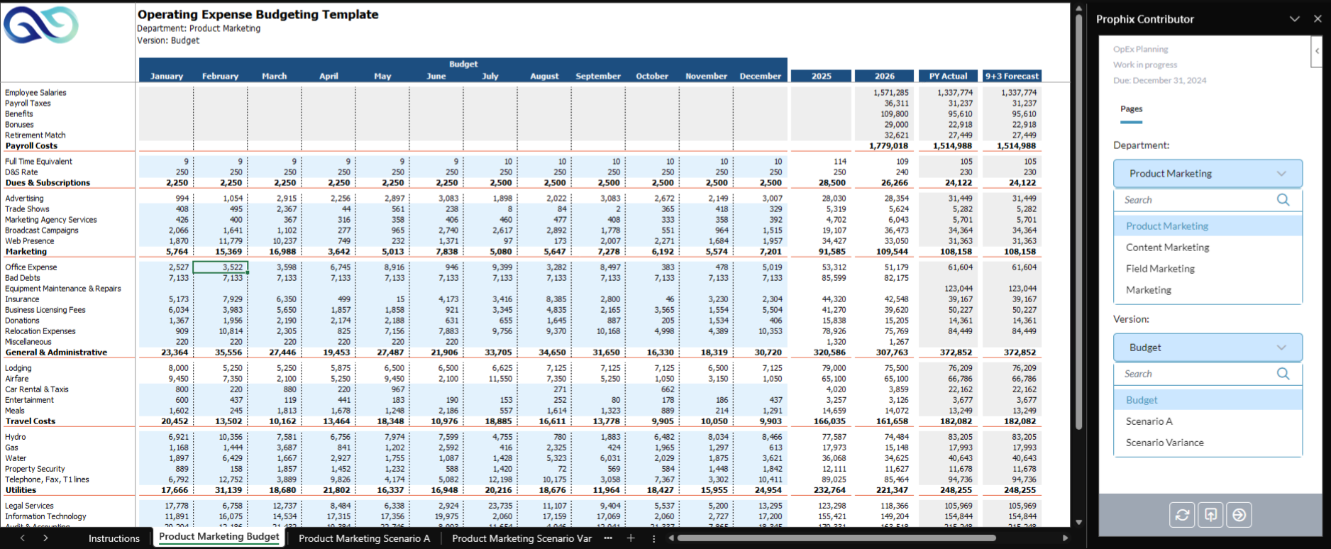 Microsoft 365 Integration | Prophix