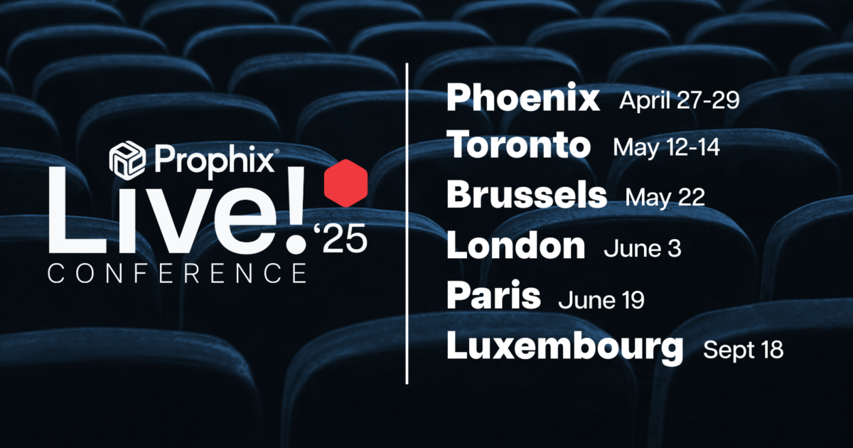5 reasons why you should attend Prophix Live! ‘25 | Prophix